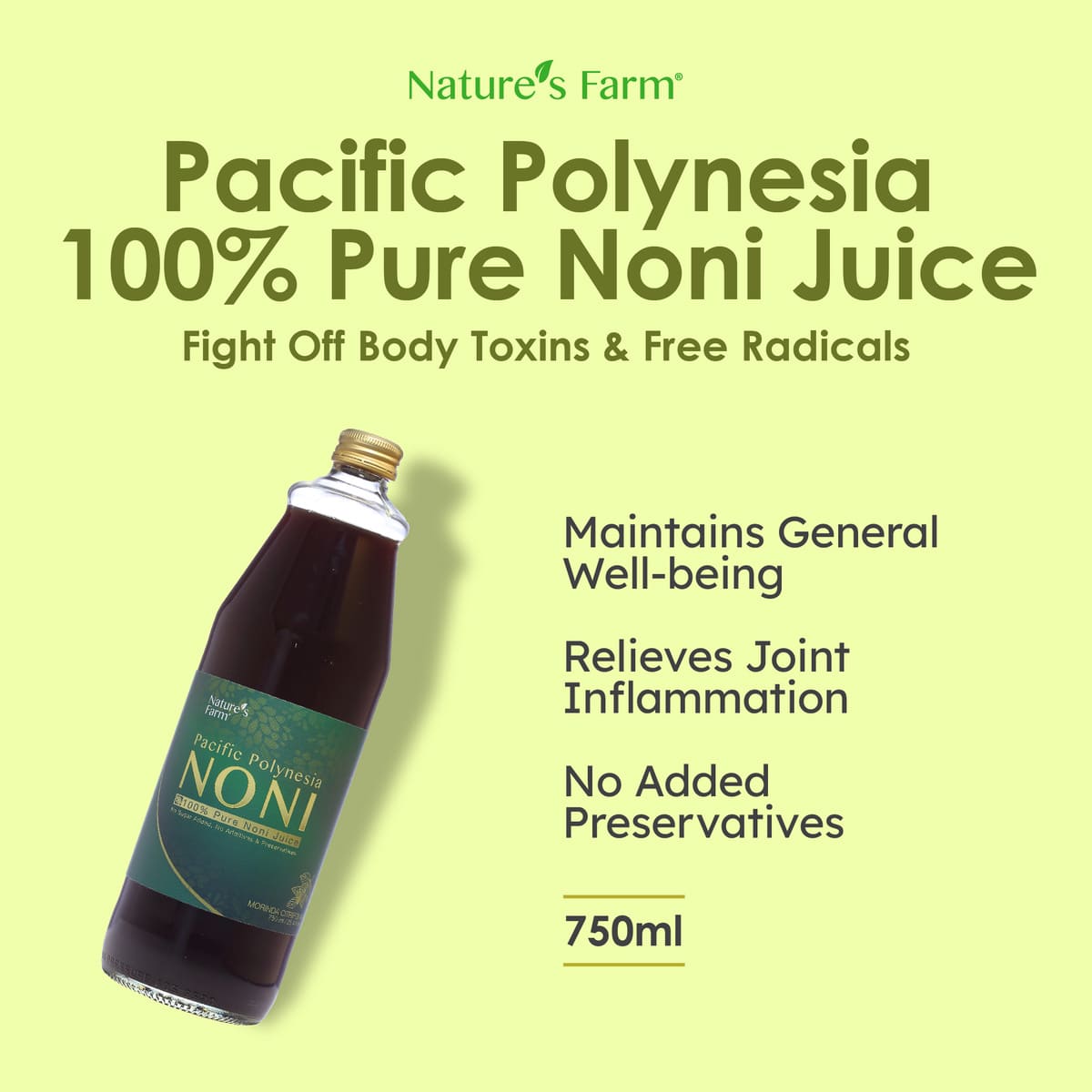 Buy Nature's Farm® Pacific Polynesia 100% Pure Noni Juice, Get 20-35% ...