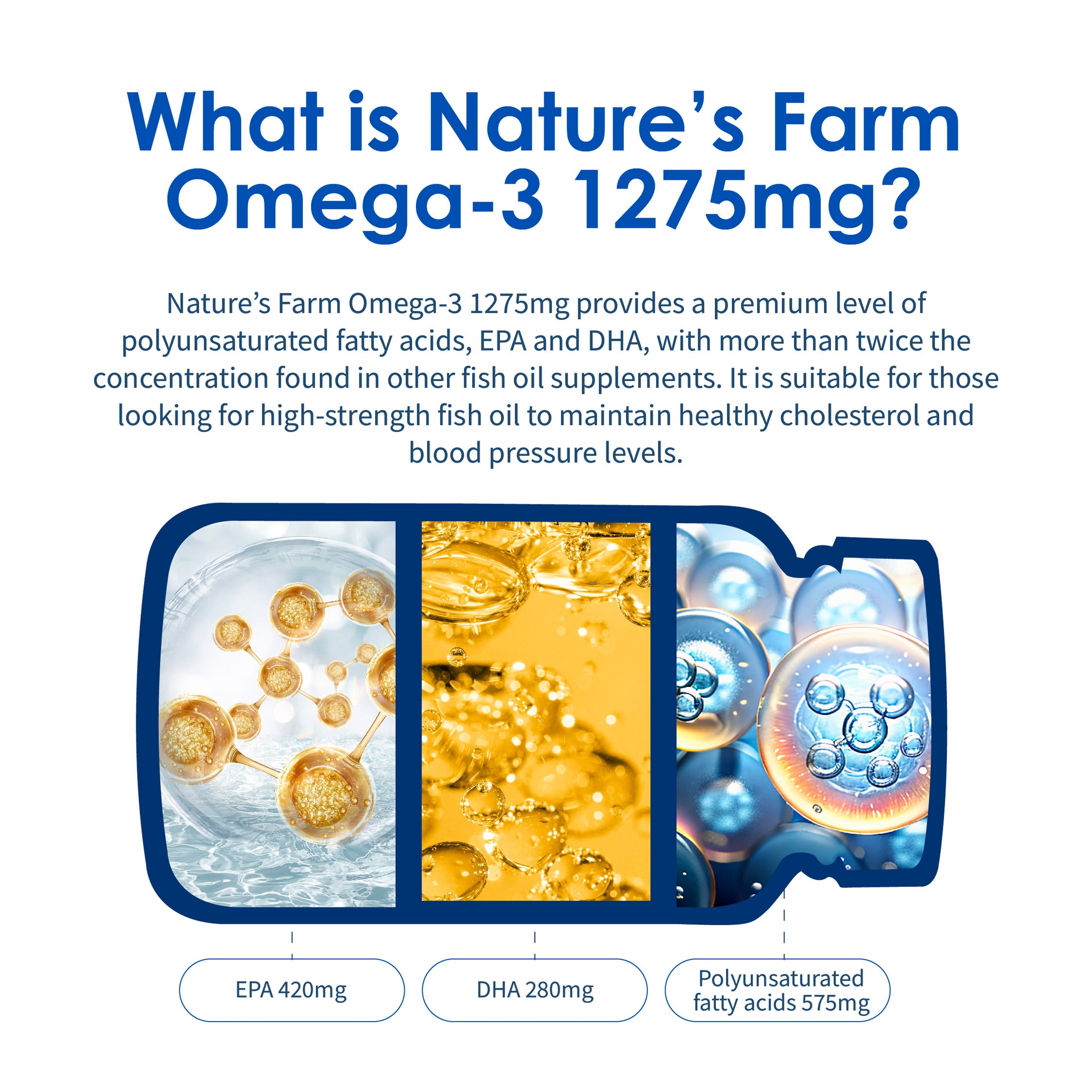 Buy Nature's Farm® Omega-3 1275mg Singapore — Nature's Farm