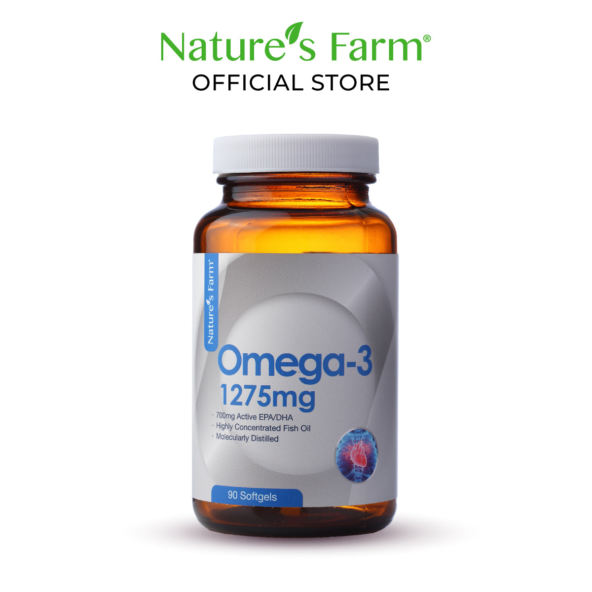 Buy Nature's Farm® Omega-3 1275mg Singapore — Nature's Farm