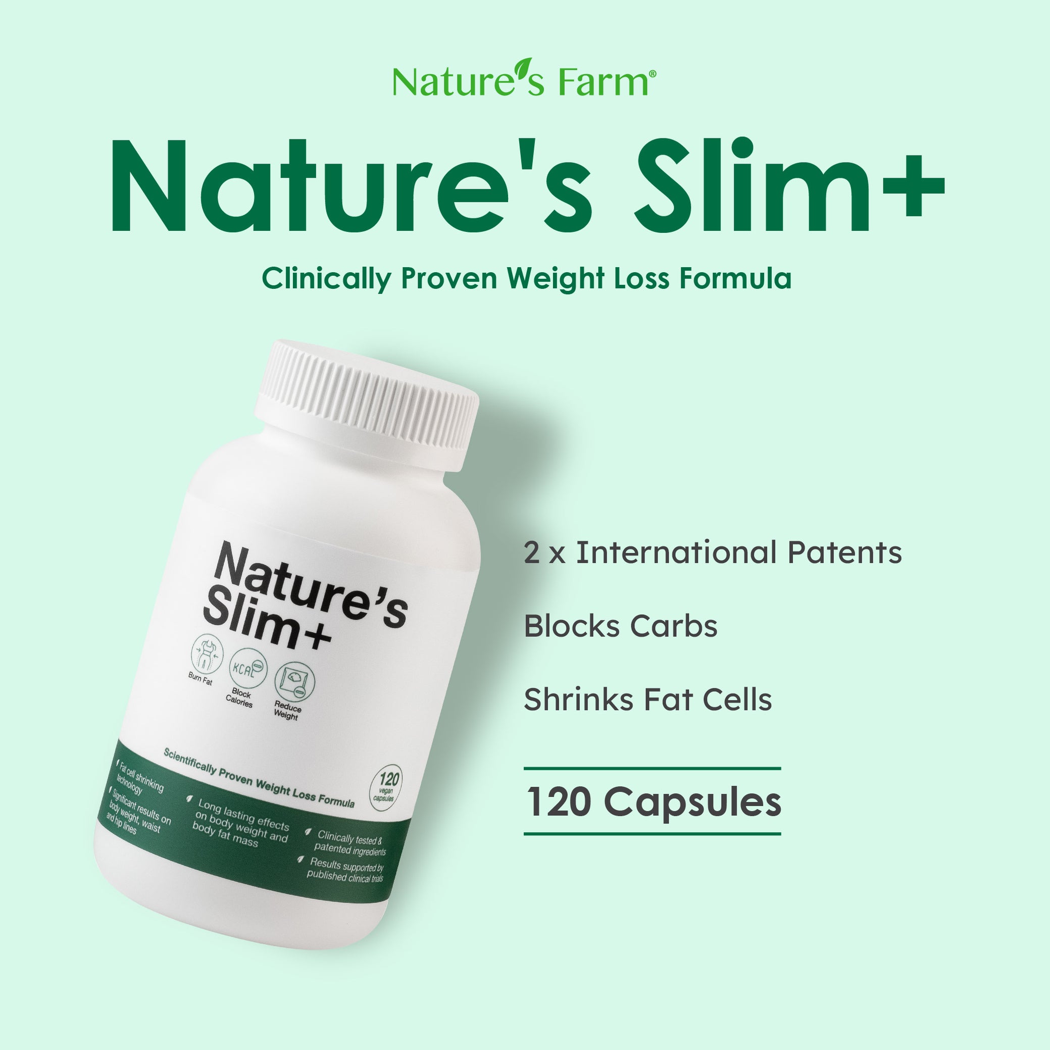 Nature's Farm Slim+ 120s