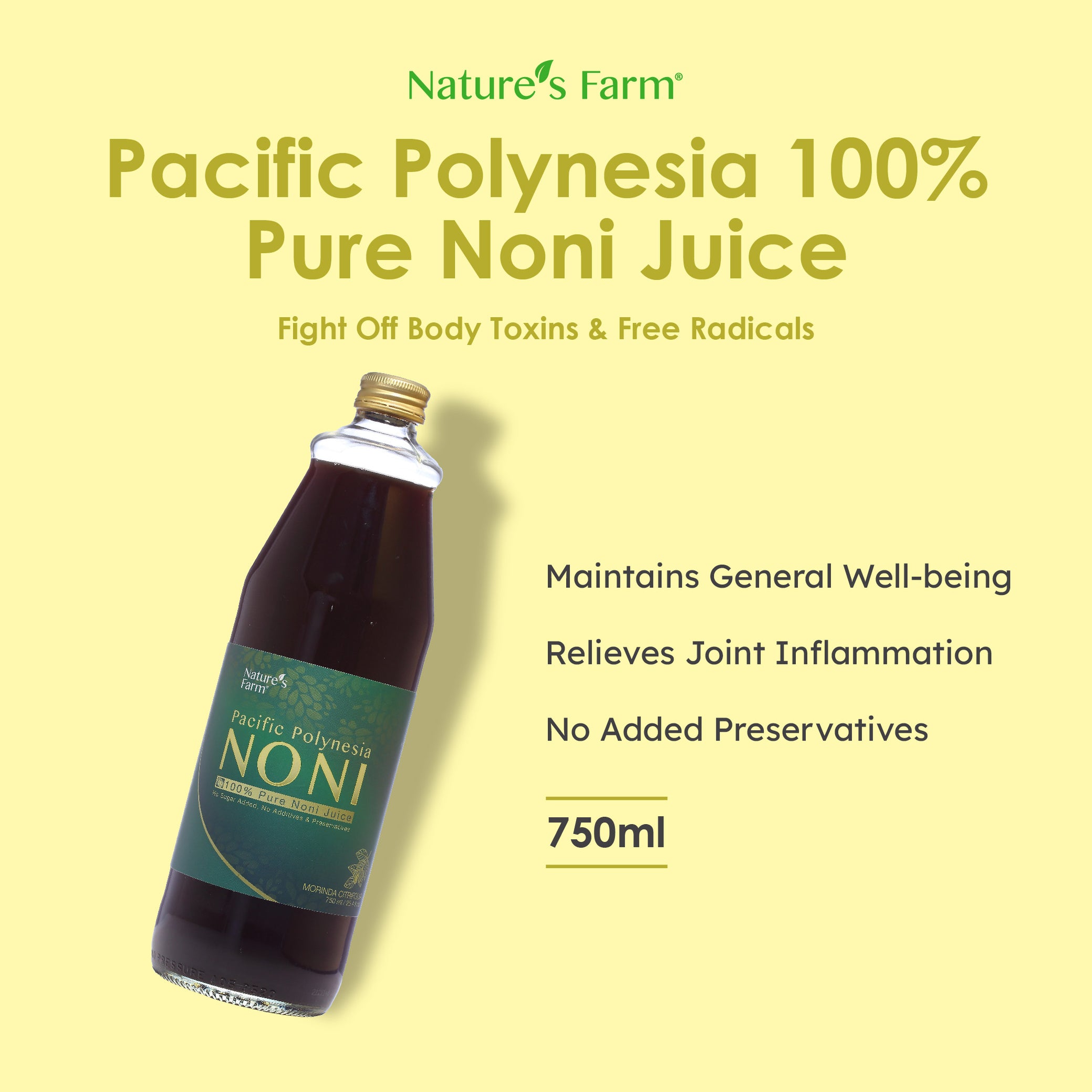 Buy Nature's Farm® Pacific Polynesia 100% Pure Noni Juice, Get 20-35% ...